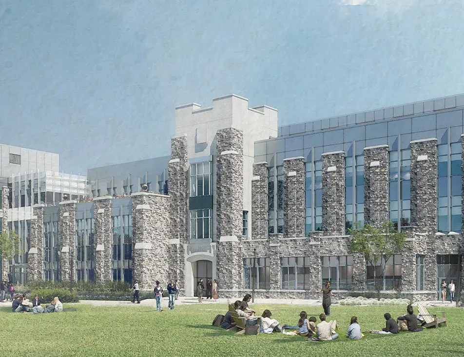 Hitt Hall Dining Facility and School of Construction at Virginia Tech ...