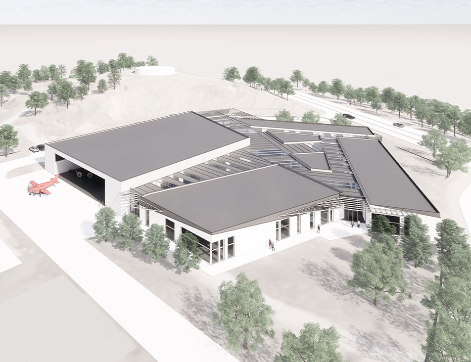 Aviation Training Academy Concept Design - Cooper Carry