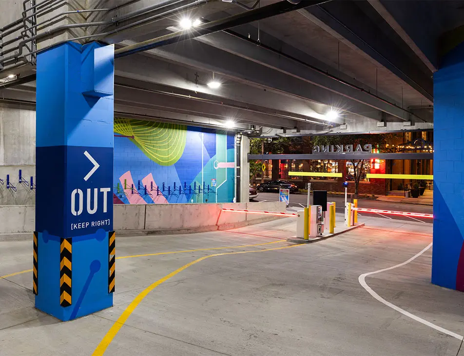 Parking Garage Wayfinding Signage Smart Solutions For Parking
